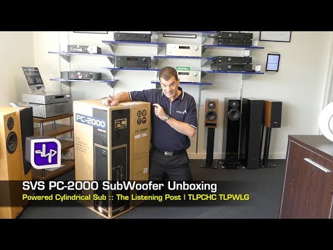 SVS PC-2000 Subwoofer Unboxing | The Listening Post | TLPCHC TLPWLG