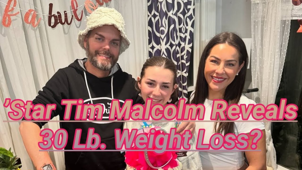 Tim Malcolm Reveals 30 Lb. Weight Loss.In Video Shared to Instagram!