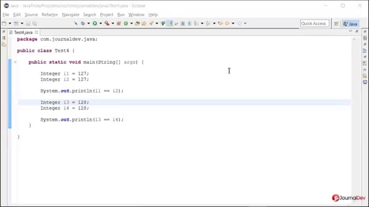 Java Tricky Program 6 - IntegerCache and Autoboxing