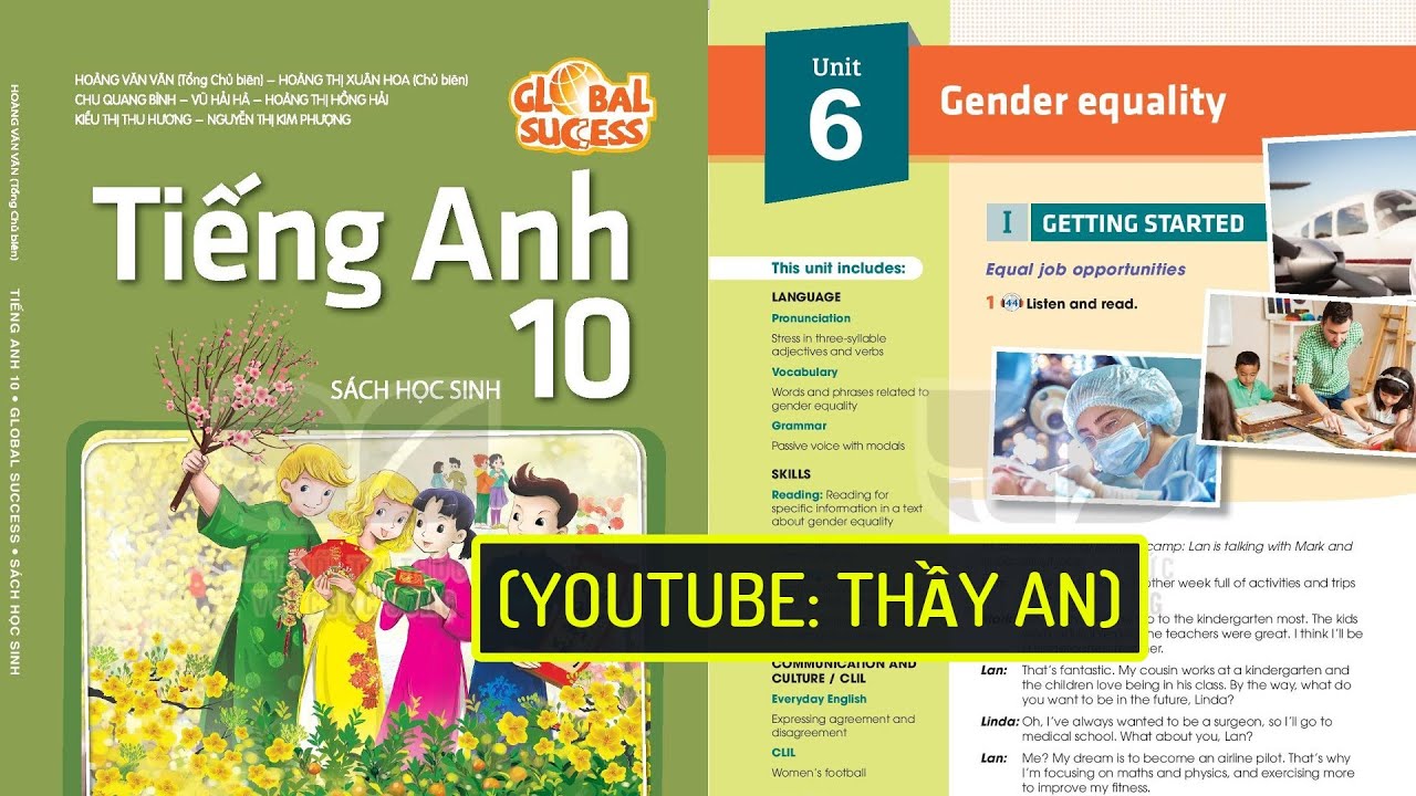 [TIẾNG ANH 10] GLOBAL SUCCESS 10 - UNIT 6. GENDER EQUALITY