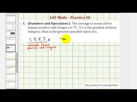 SAT Math (Numbers and Operations) – Practice 3.1 | Math Help from ...
