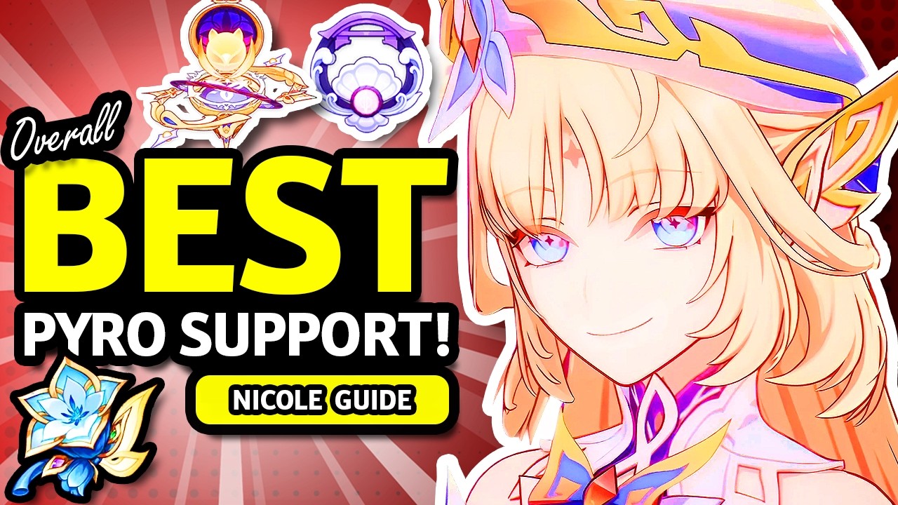 COMPLETE NICOLE GUIDE! Best Nicole Build – Talents, Weapons, Artifacts & Teams | Genshin Impact 6.6