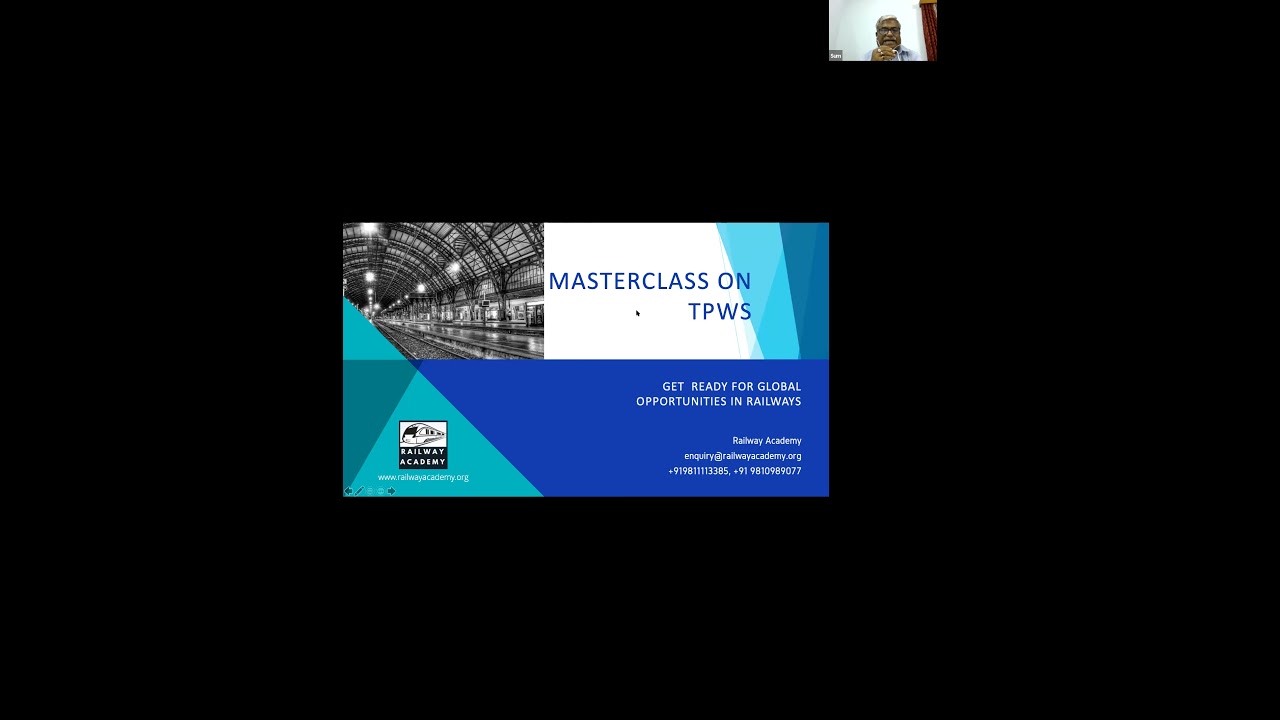 Masterclass on TPWS- part 1