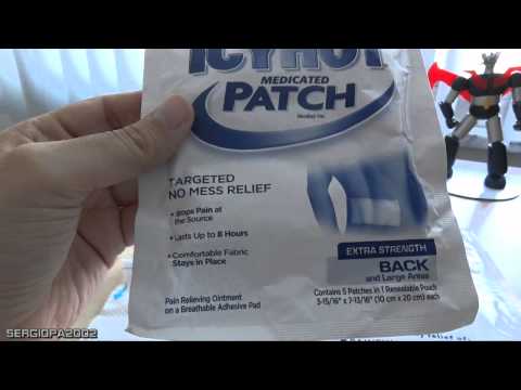 For WellPatch Pain Backache Relieving Pads Extra Large 4Count ...