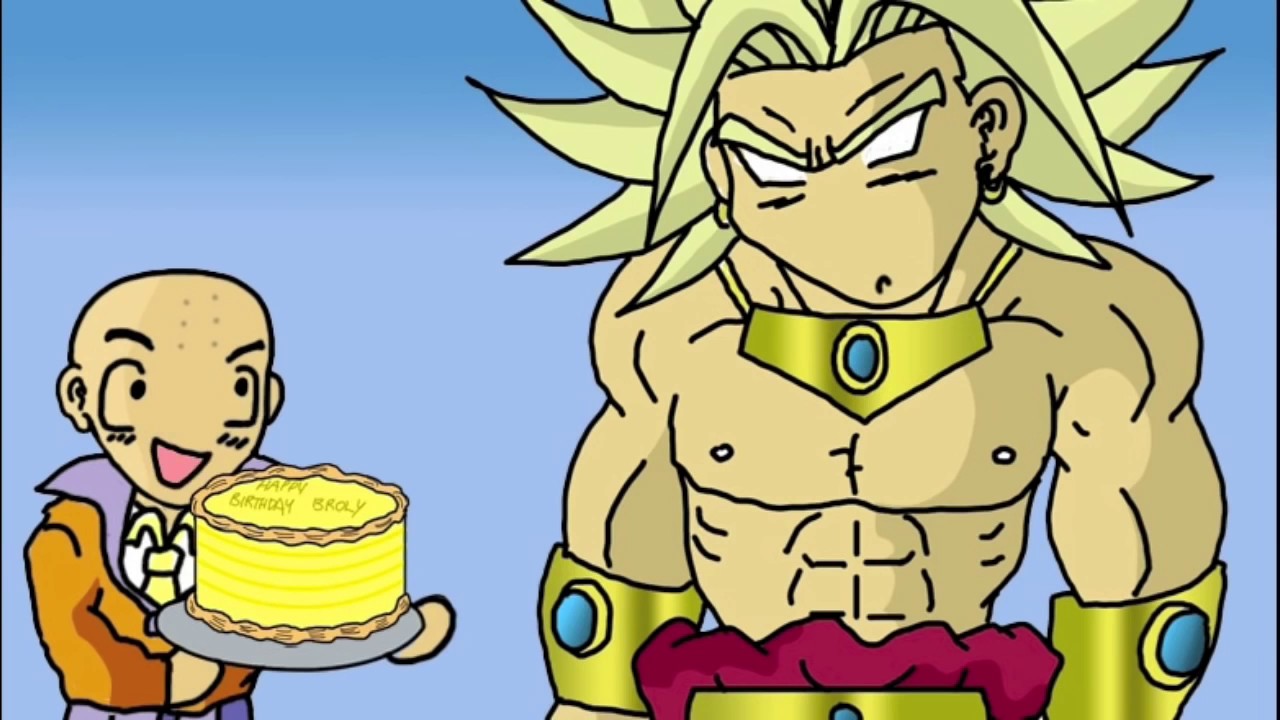 Broly's Birthday funny moment