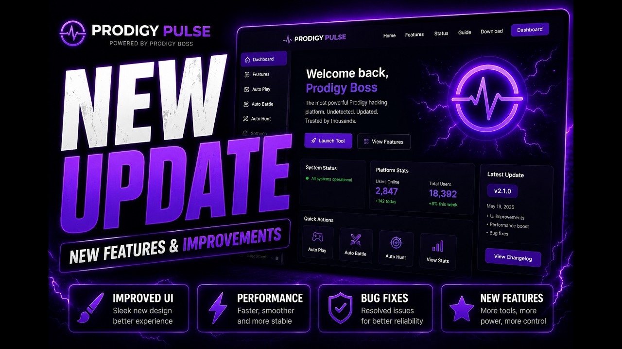 I Updated My Prodigy Hacking Website… Here’s What’s New!