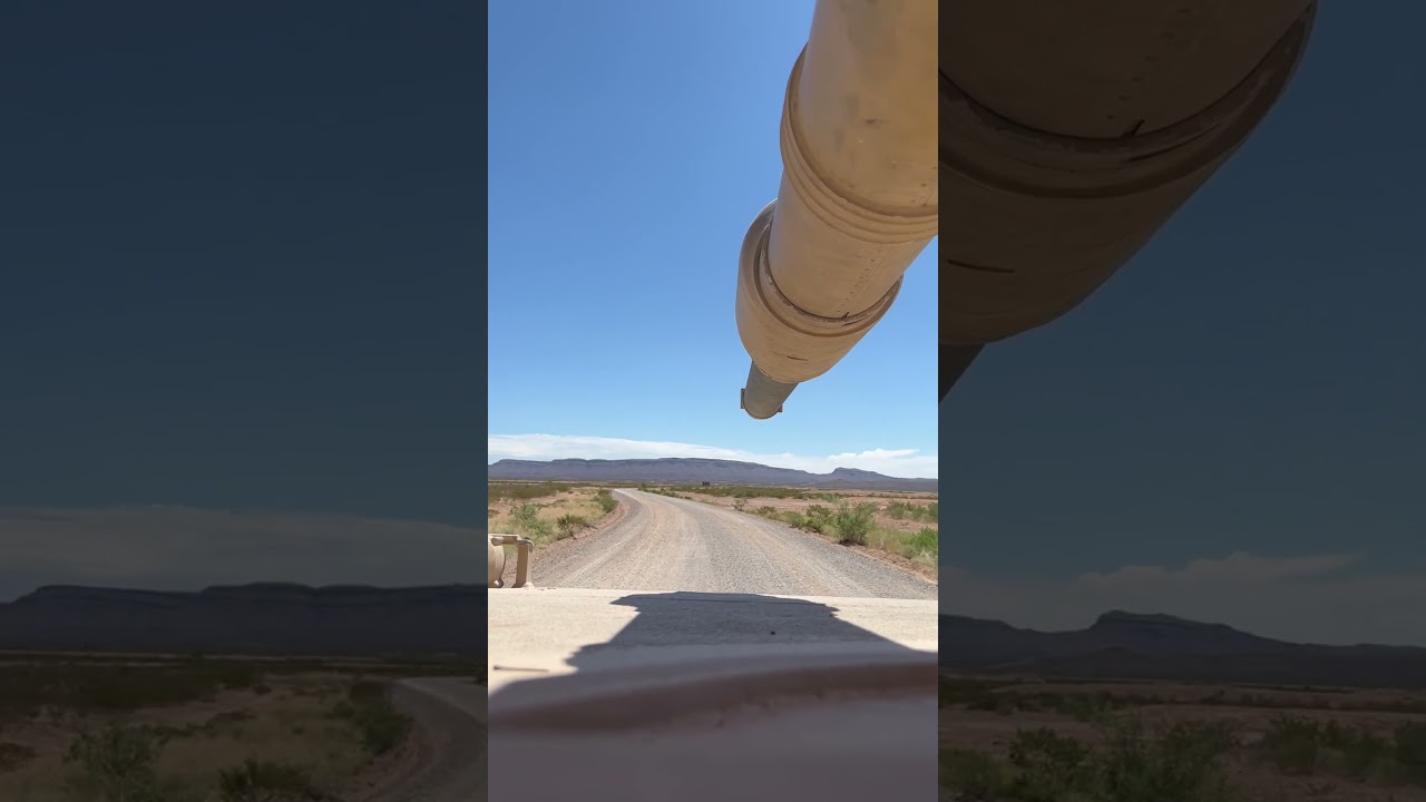 M1A2 Abrams firing sabot round