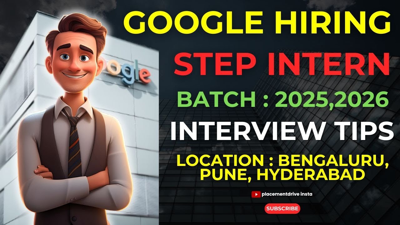 Google STEP Internship 2025 | Software Training for CS Students | Apply Now with Preparation Tips!