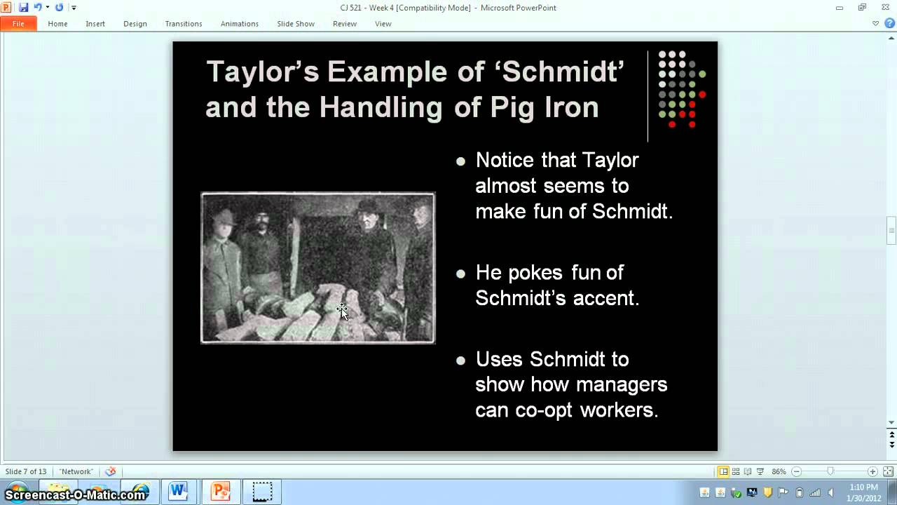 Scientific Management Uncovered