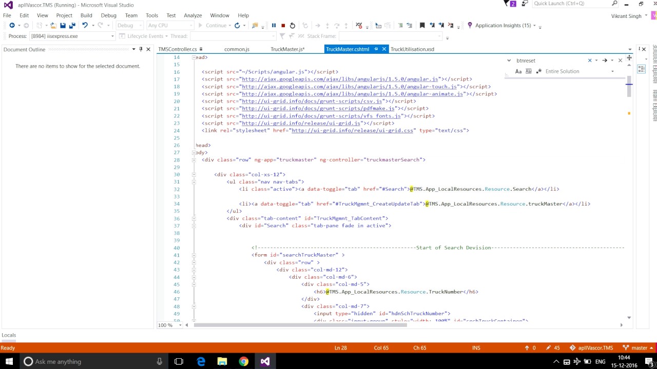 AngularJs call function button click ngClick