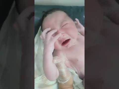 baby boy delivered by cesarean section #newborn #cutebaby #baby #trendingshorts #shorts