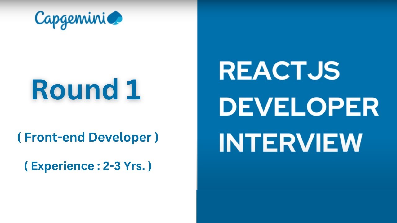 Capgemini React JS Interview 2025 | My Experience, Insights and Mistakes to Avoid | Detail Interview