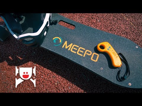 Meepo Board V2 Electric Skateboard First Ride and Range Test #1 (Samsung Battery)