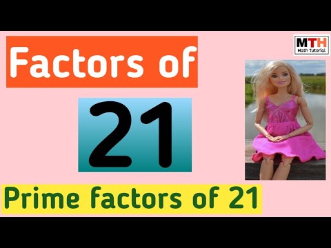 Factors of 21 | Prime factors of 21