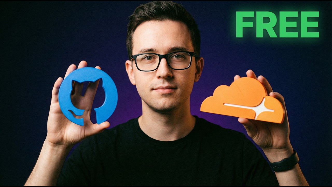 How to Deploy a FREE Website on GitHub + Cloudflare + Vercel(Step-by-Step)