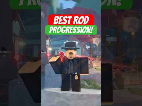 🚨 BEST NEW “ROD PROGRESSION” IN FISCH 🎣 #roblox #fisch #robloxfyp