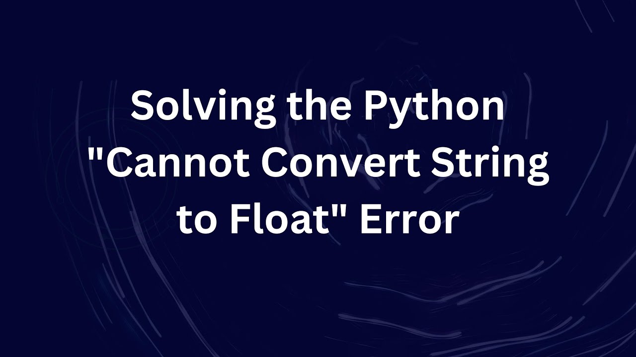 Solving the Python 