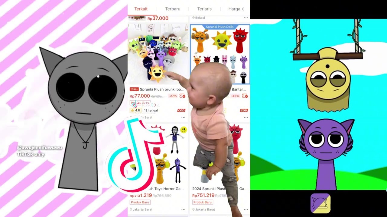 Sprunki Tiktok Compilation Part 1