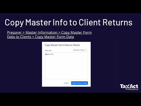 TaxAct Pro Setup Guide