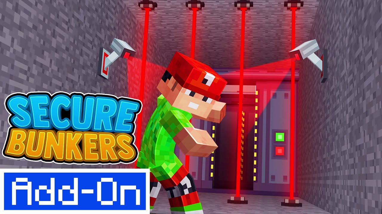 SECURE BUNKERS Addon Minecraft Marketplace In-depth Review