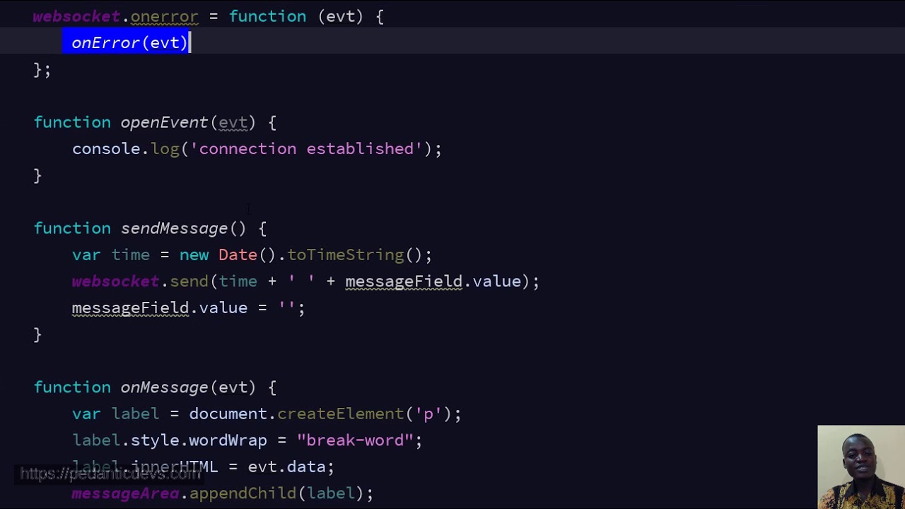 JavaScript WebSocket Client for WebSockets Java EE Server side