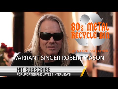 WARRANT Vocalist ROBERT MASON Displays On Singing Stay Backing Vocals ...