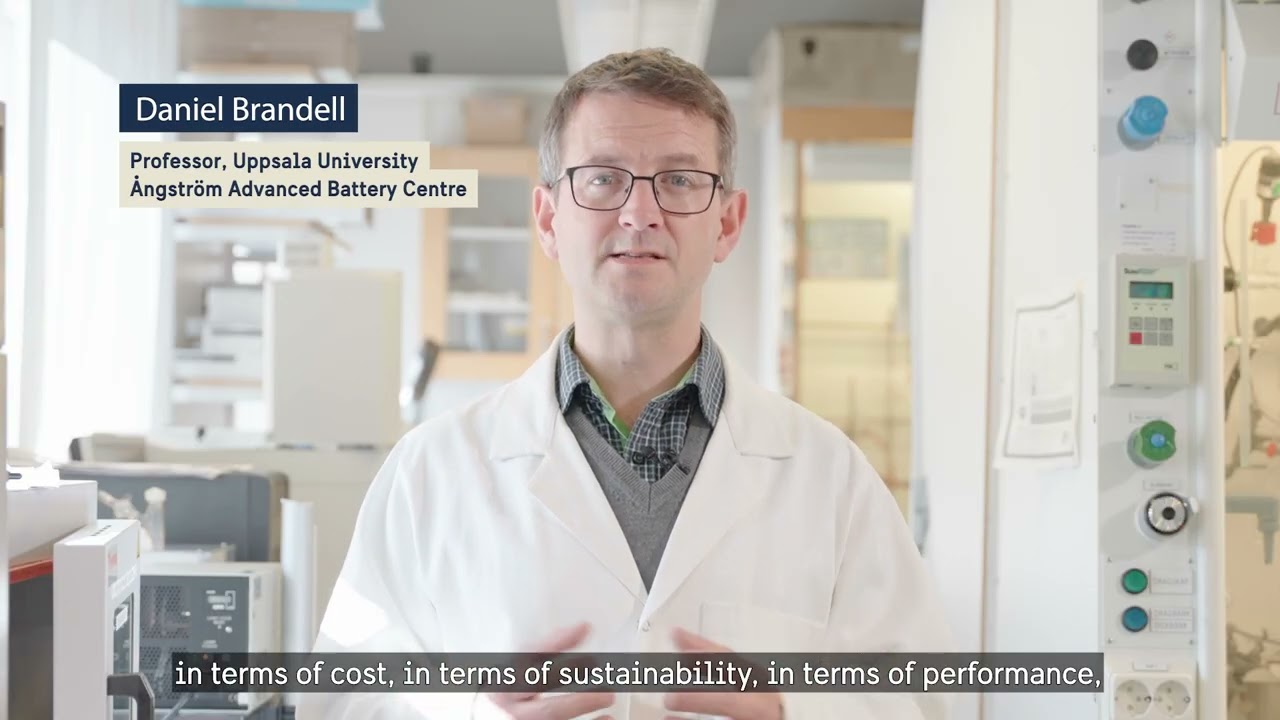 The future of batteries: Meet Daniel, a Swedish battery professor