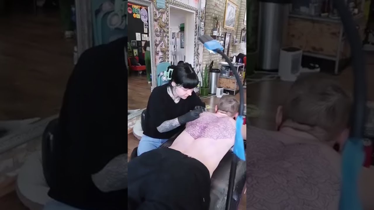 Tattoo By (IG)🔹@graceneutral The start of big things! 🙏🏻Handpoke  @femmefataletattoo