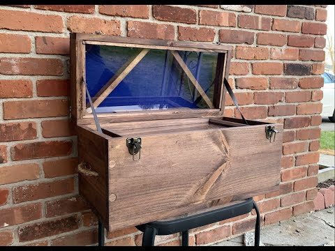 U.S. Coast Guard Military Retirement Chest (April 2021) – Woody Things, LLC