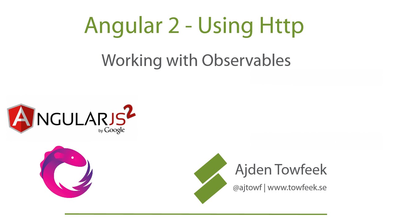 Angular 2 Http - Working with RxJS Observables