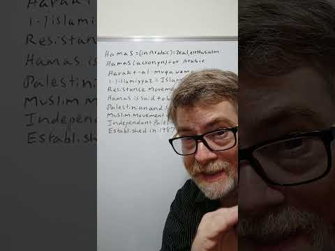 Do You Know What the Abbreviation HAMAS Stands for? English Abbreviation - Tutor Nick P