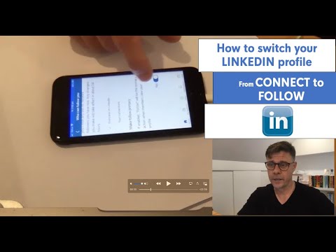 LinkedIn profile from CONNECT or FOLLOW