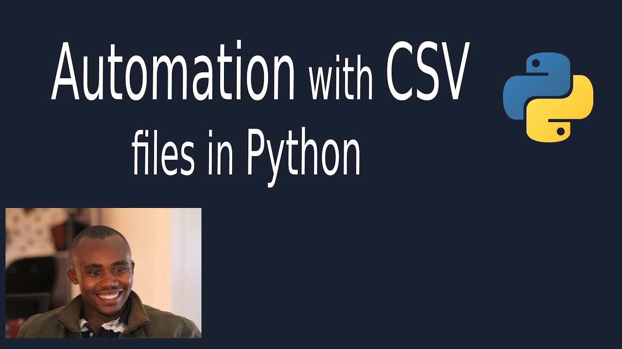 Automation with CSV files in Python