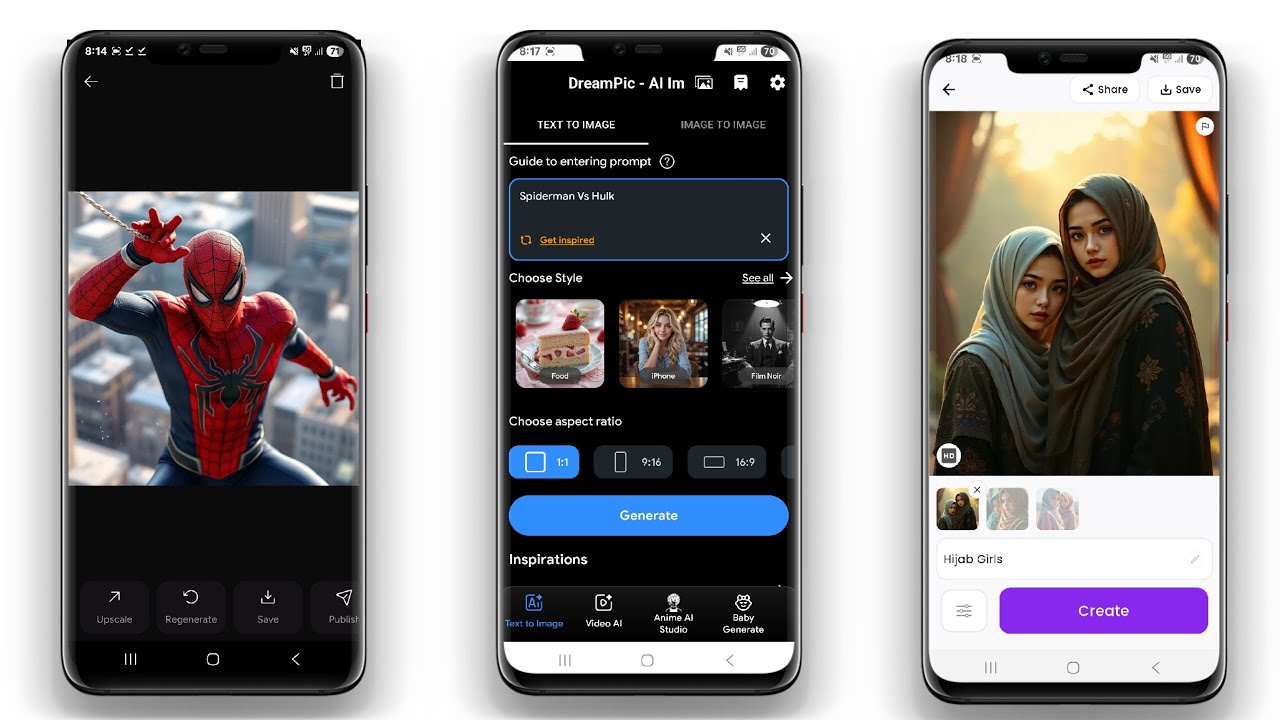 3 Best AI Image Generator Apps for Android 2026