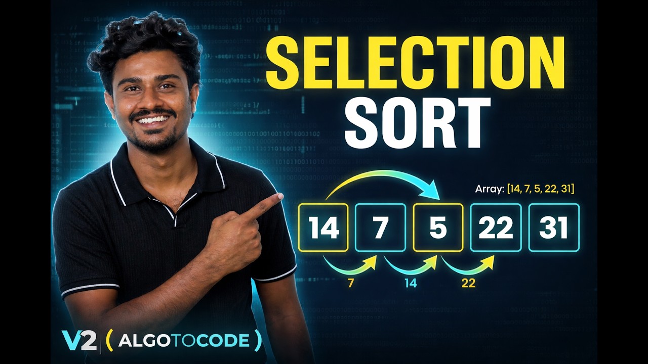 Selection Sort Algorithm In Depth Tutorial for Beginners to Advanced