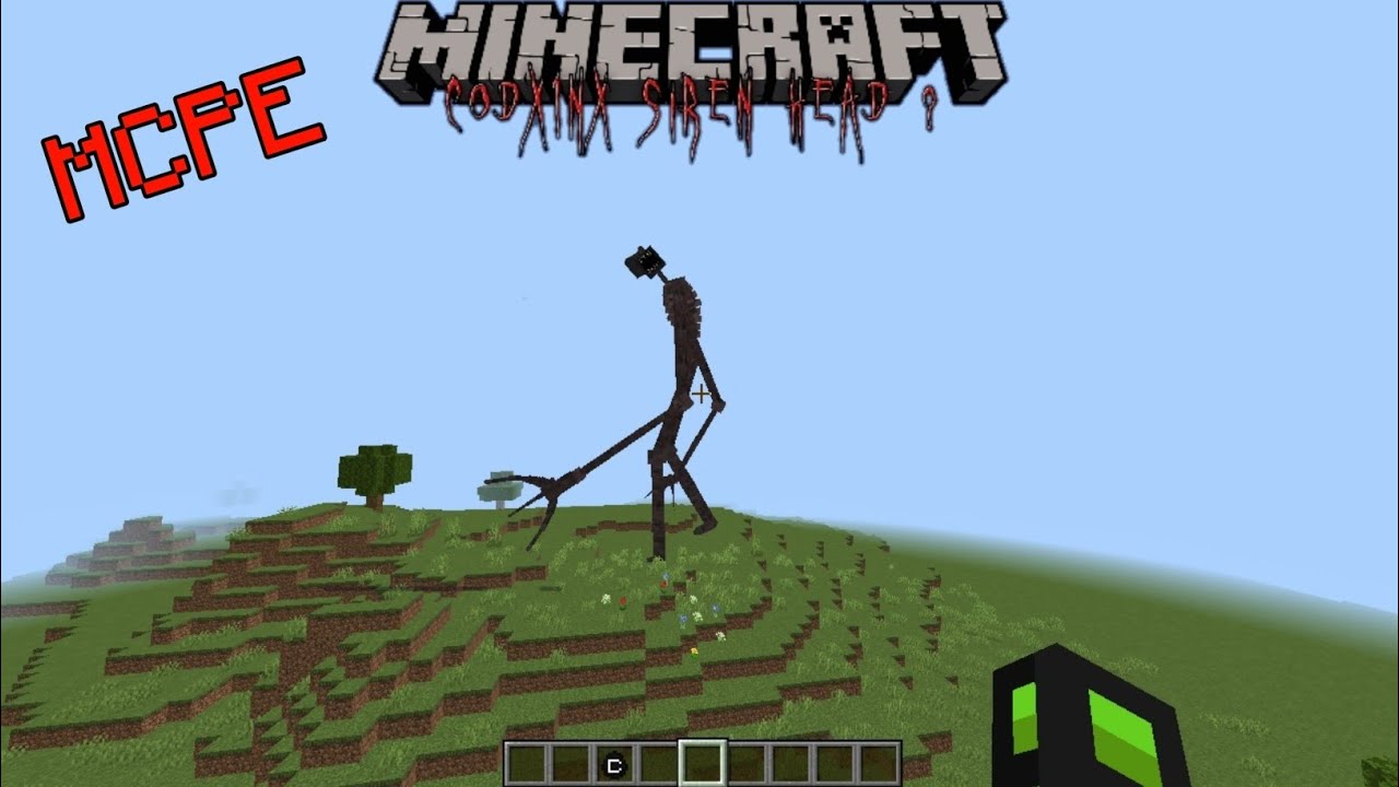 SIREN HEAD ADDON FOR MINECRAFT (BEDROCK/MCPE) | VERSION 1.21.100