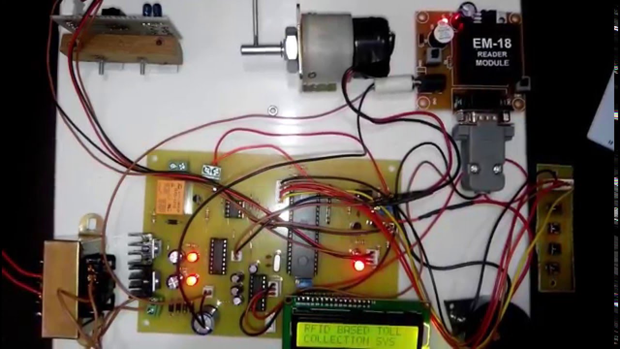 RFid Based Highway Toll Tax Collection System