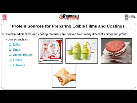 M-11.Edible films and coatings - from plant and animal origin proteins
