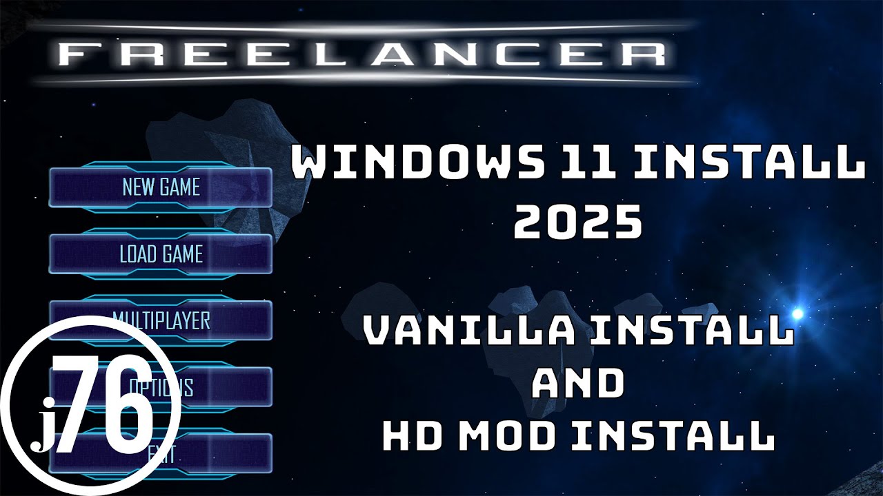 Freelancer 2025 - Windows 11 - Vanilla and HD Mod Install