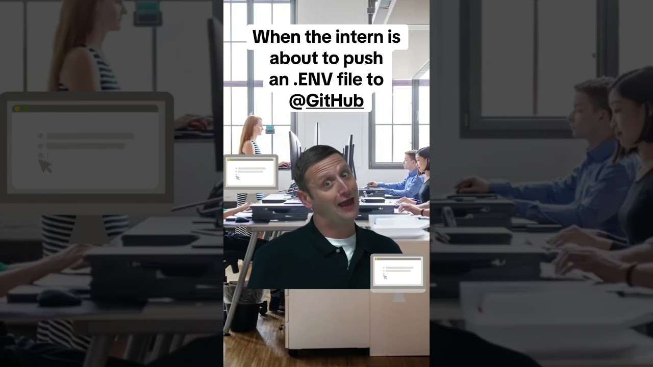 It’s always the intern... #cybersecurity #programming #software #devops #github