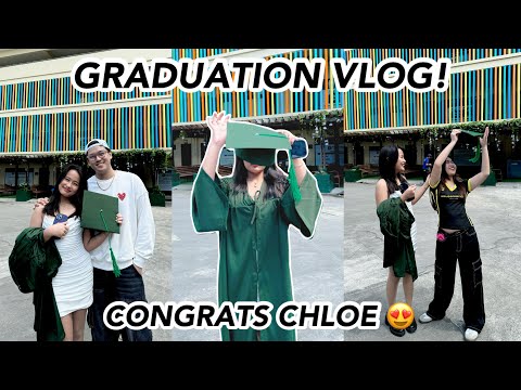 GRADUATE NA SI CHLOE 🥹❤️