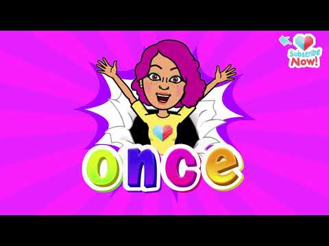 Sight Words For Kindergarten: "Once" | High Frequency Word | Learn To Read And Spell