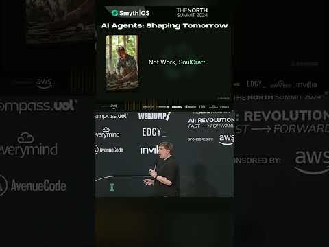 Clip 2: Alexander De Ridder Speaking at The North Summit 2024 AI Conference #businessai #smythos