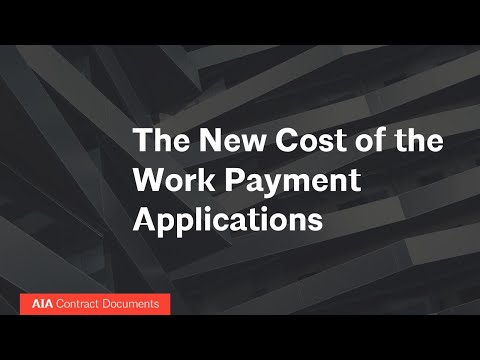 The New Cost of the Work Payment Applications