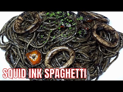 SQUID INK SPAGHETTI /PASTA NEGRA