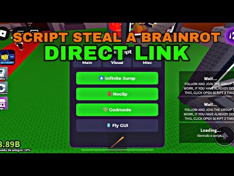 NEW Script For Steal A Brainrot Noclip V3 (Mobile & PC)