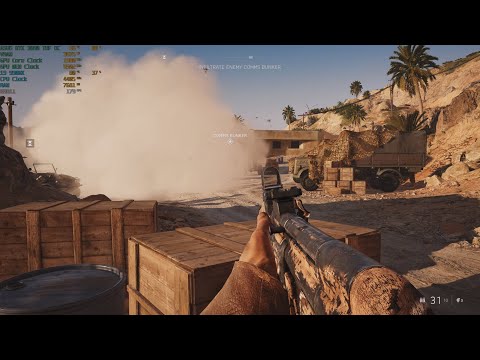 BATTLEFIELD 5 Gameplay 2K 1440p 240 hz 0,5ms NVIDIA G SYNC HDR RTX 3080 TUF Gaming OC