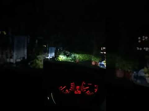 Manual aiming control with xenon headlight e90 switch