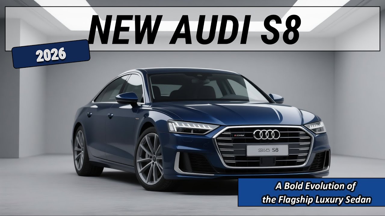 The 2026 Audi S8: Redefining Gentlepower in the Luxe Sport Sedan