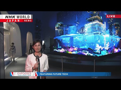 Future innovations on display at Osaka ExpoーNHK WORLD-JAPAN NEWS